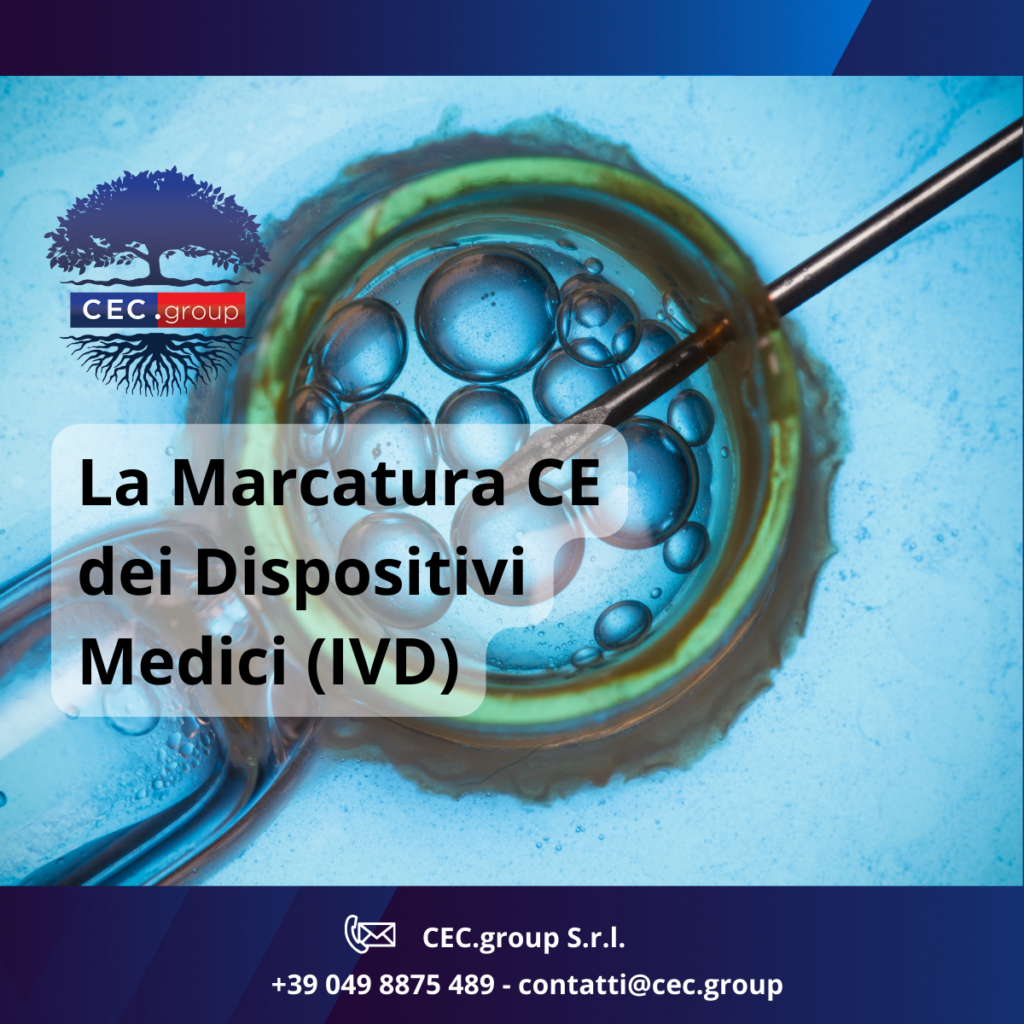 La marcatura CE dei dispositivi medico-diagnostici in vitro - Marcatura CE